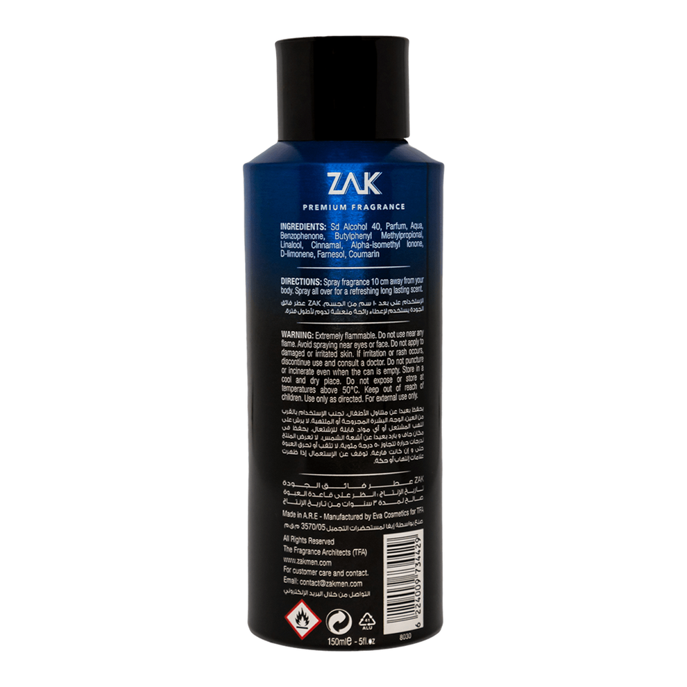 Deep Blue - Eau De Parfum 150 ml – ZAK
